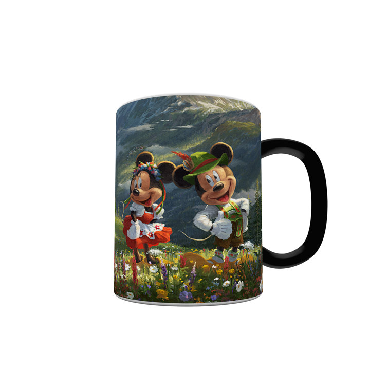 Morphing Mugs Disney Mickey et Minnie, Alpes Suisses, Thomas Kinkade, sensibles à la chaleur ...